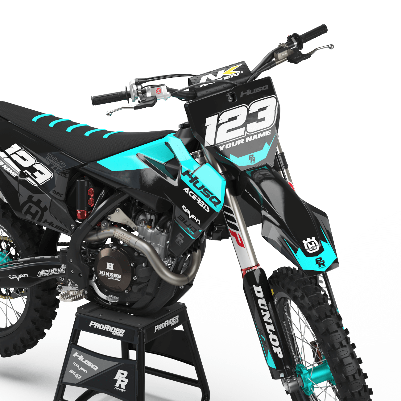 Graphics Kit HUSQVARNA SPIRIT BLUE – Pro Rider Design